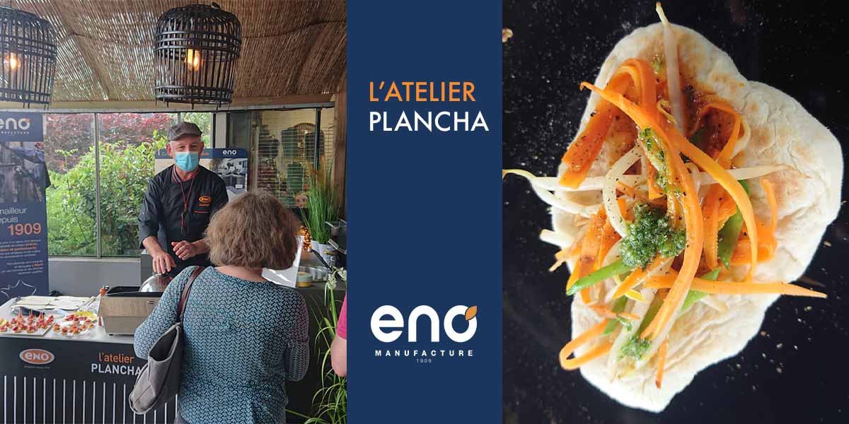 Printemps 2022 - Ateliers cuisine plancha Eno